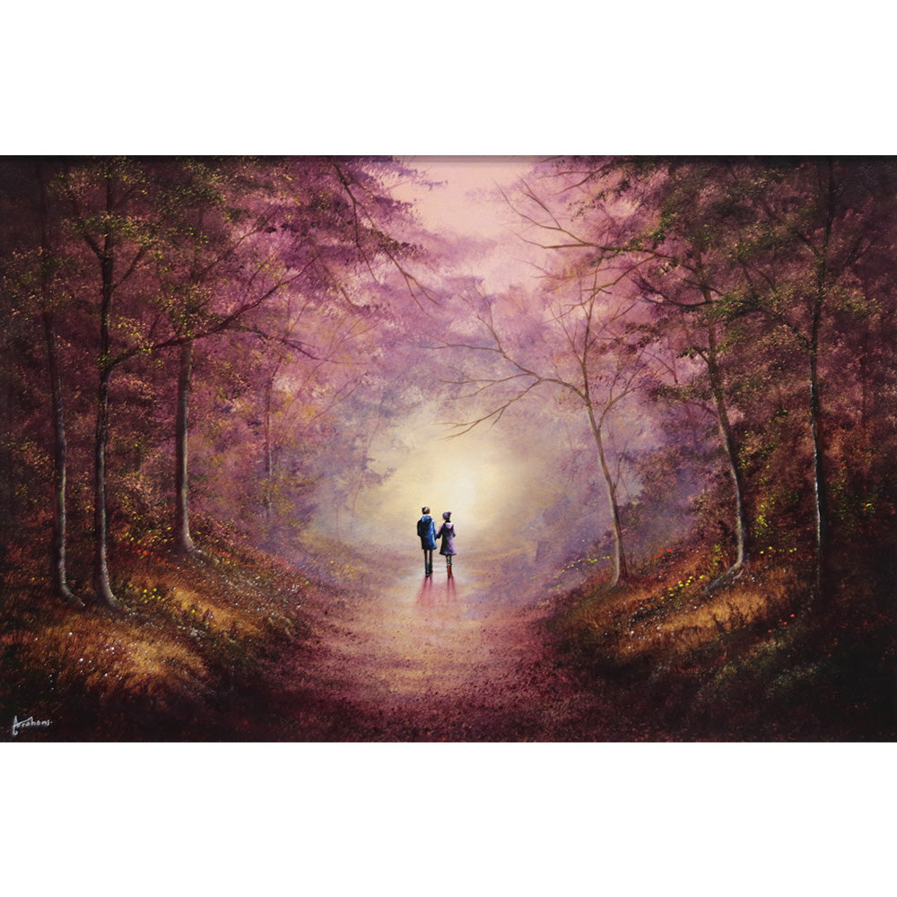 'An Enchanted Stroll' - Original Painting – Pomfret Gallery