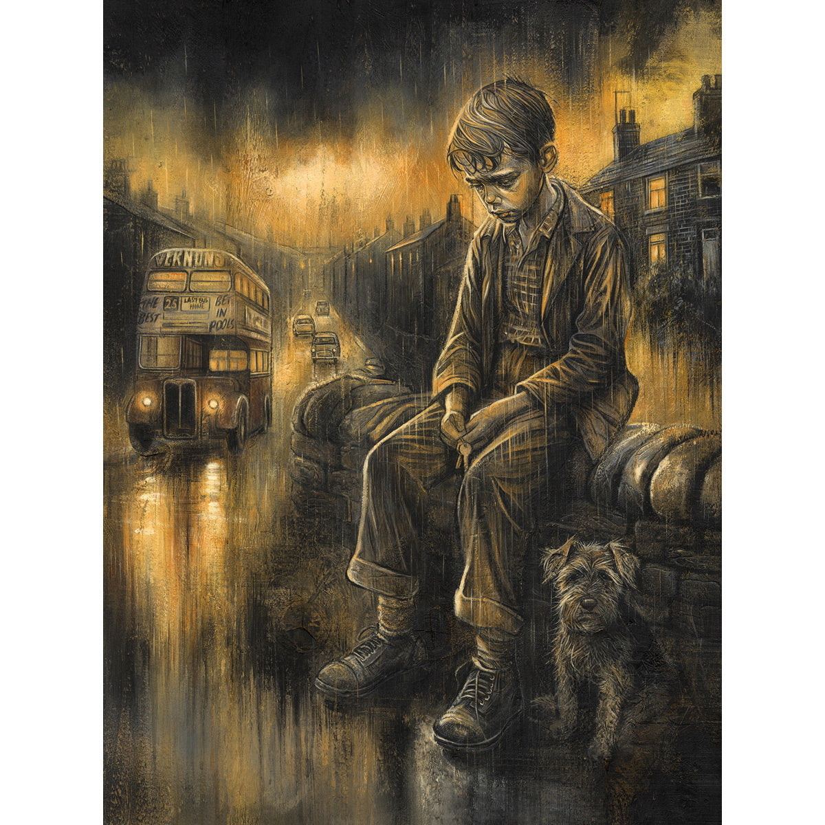 Latchkey Kid - Limited Edition on Canvas – Pomfret Gallery